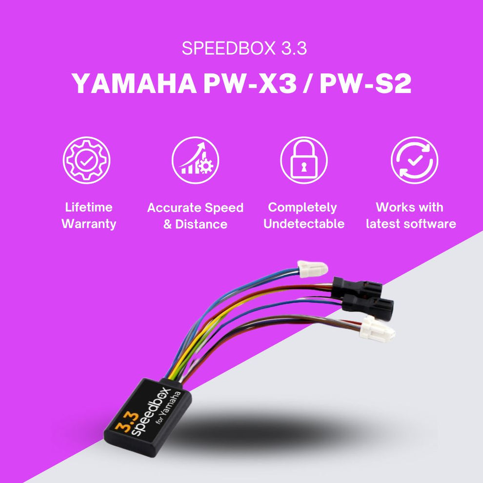 Speedbox 3.3 for Yamaha PW-X3 / PW-S2 eBike Tuning Kit – EBIKE TUNER